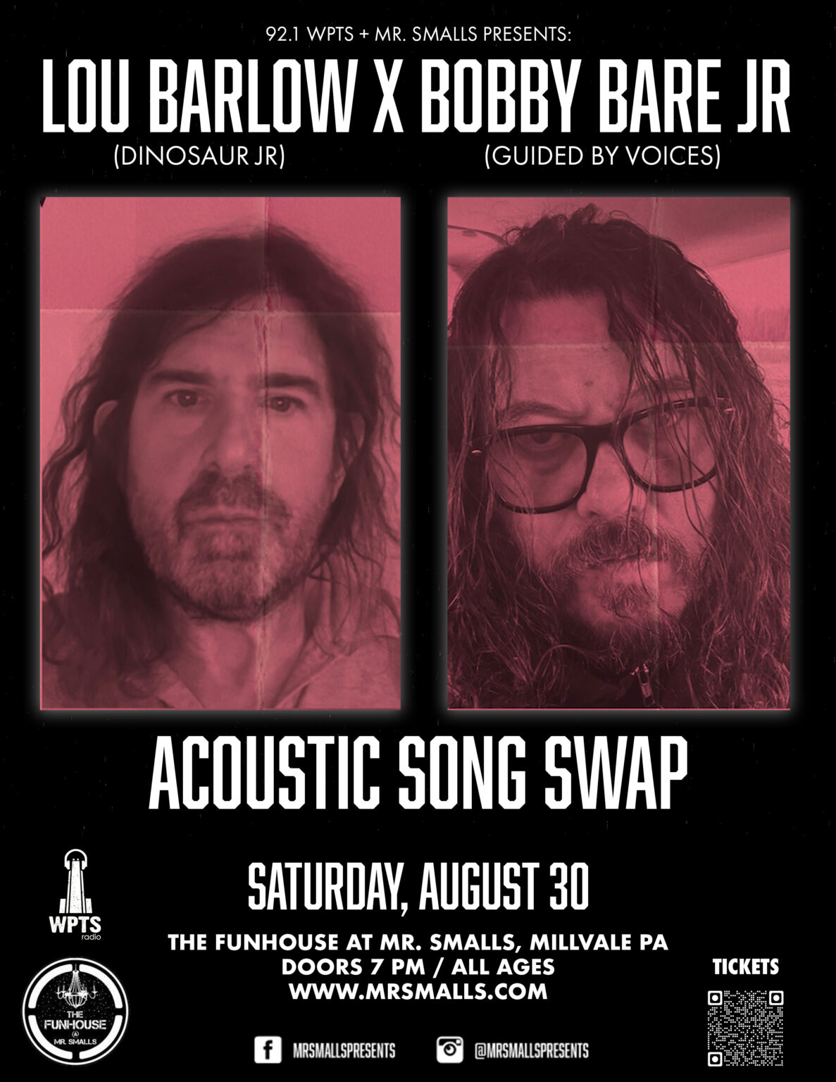 Lou Barlow (Dinosaur Jr.) X Bobby Bare Jr. (Guided By Voices) | Mr Smalls